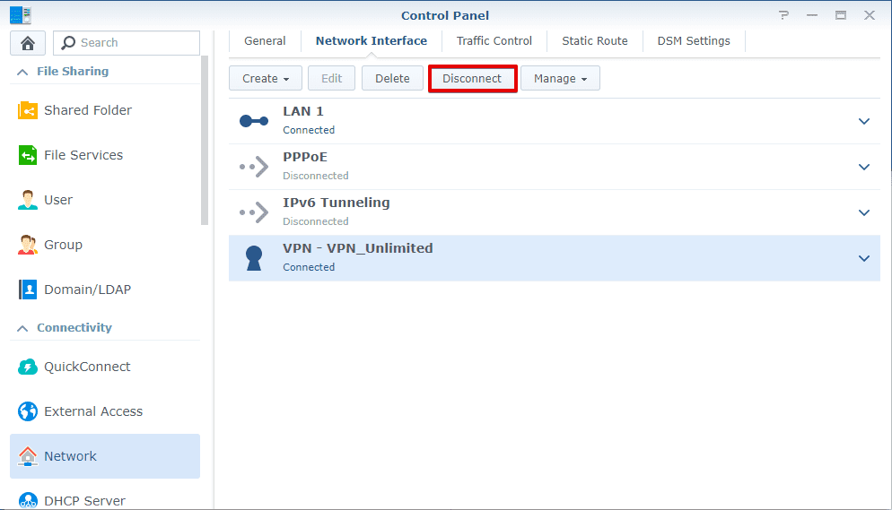 So richten Sie VPN auf Synology mit L2TP ein | VPN Unlimited